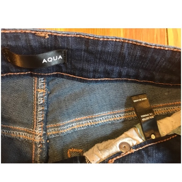 Aqua | Jeans | Aqua Skinny Jeans With Zipper Detail | Poshmark